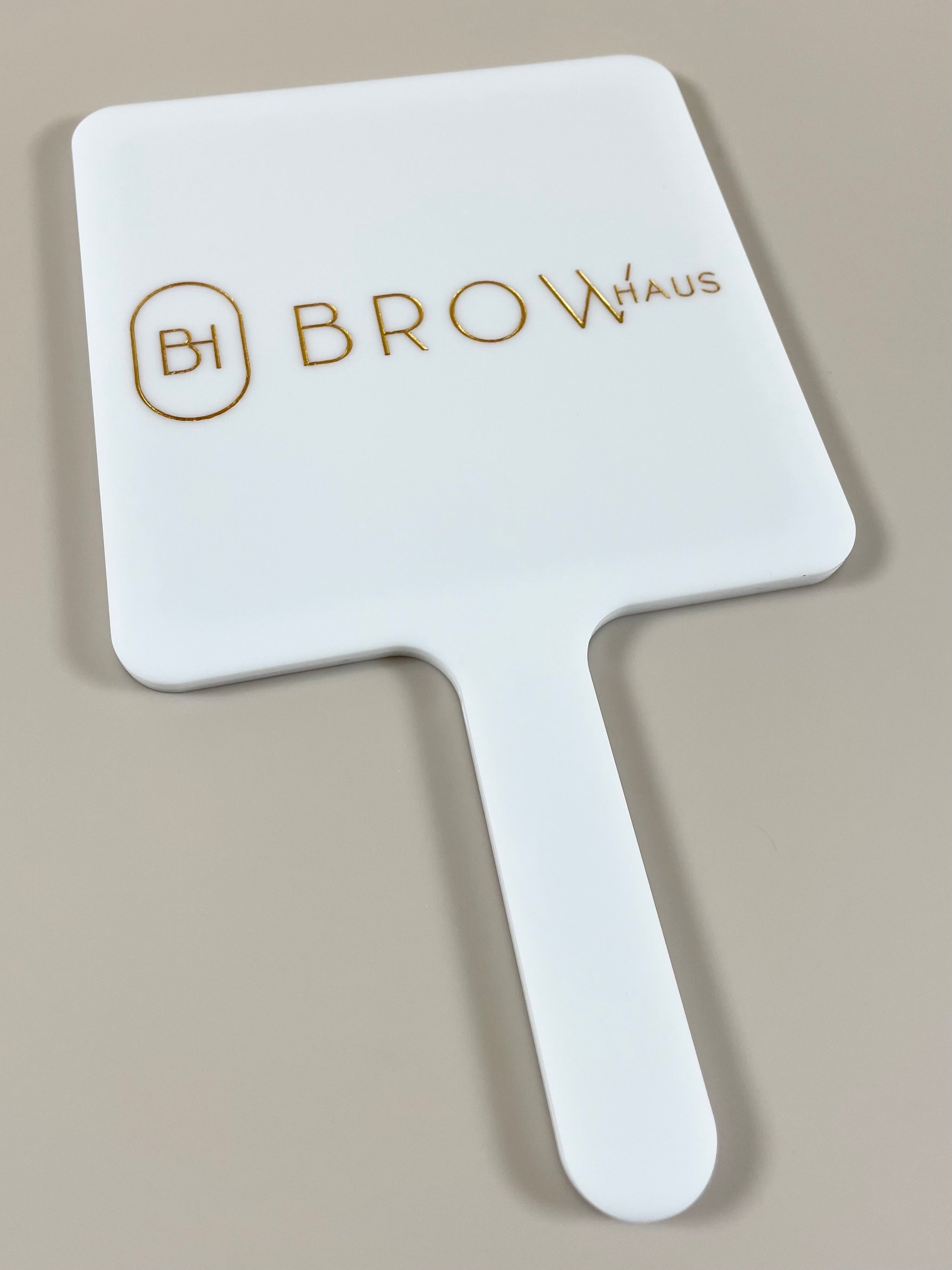 Branded handheld mirror | Branded mirror - Laser Edge Designs ...