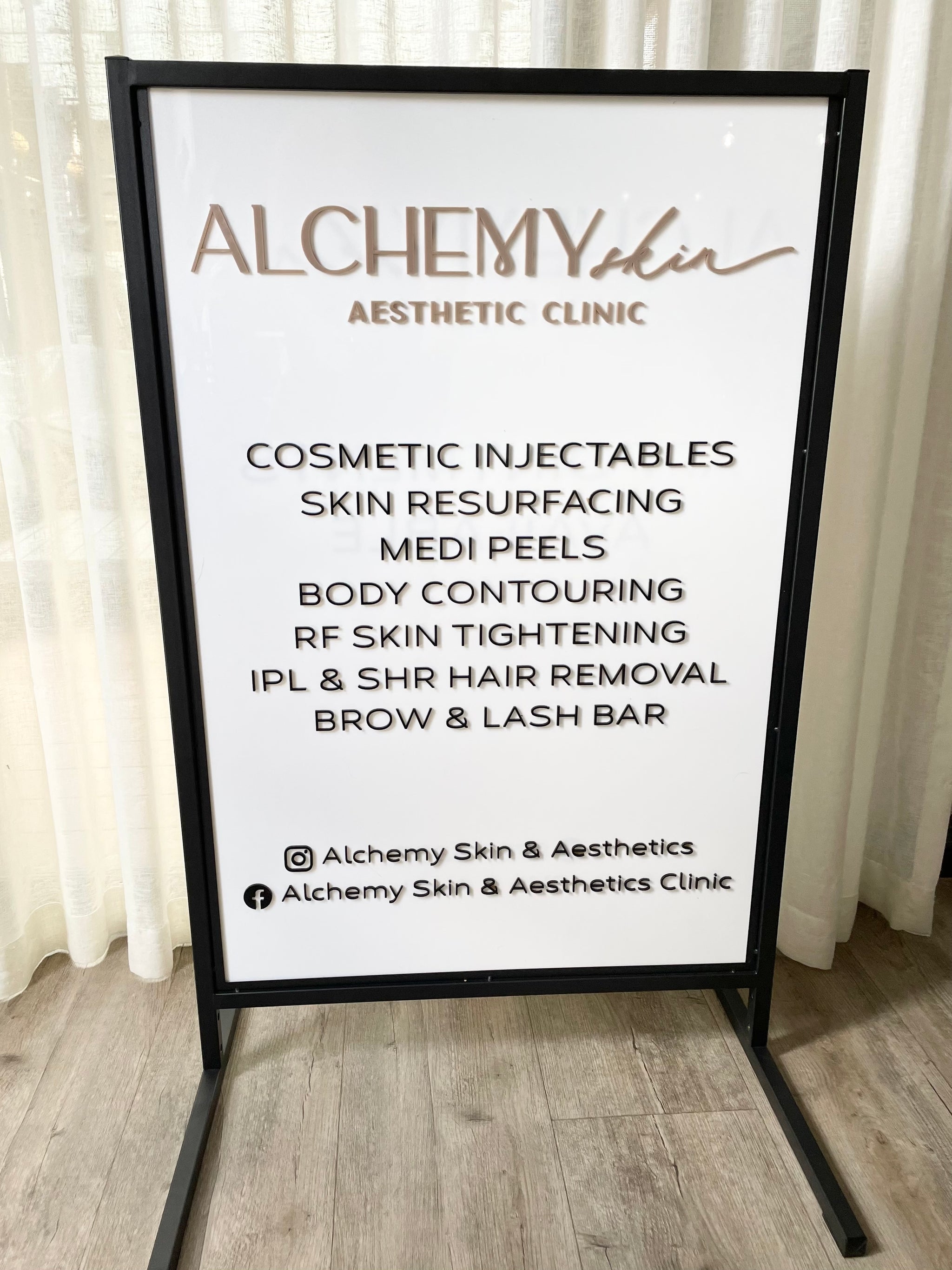 Advert stands | Outdoor stands - Laser Edge Designs - LaserEdge-Designs