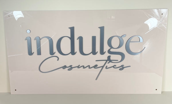 Rectangle business signs | Business signs Melbourne - Laser Edge ...