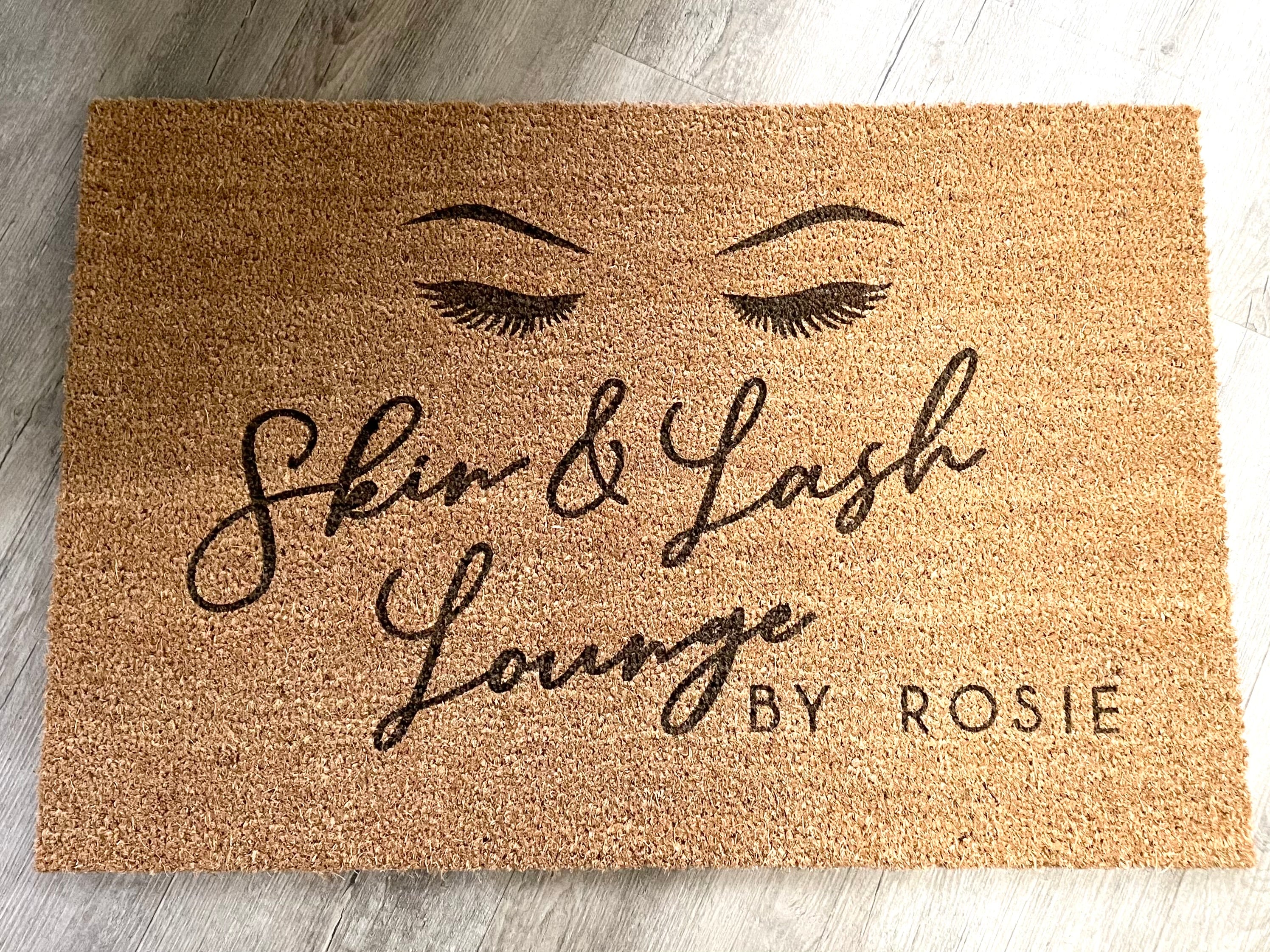 Branded door mats | Logo door mats - Laser Edge Designs - LaserEdge-Designs