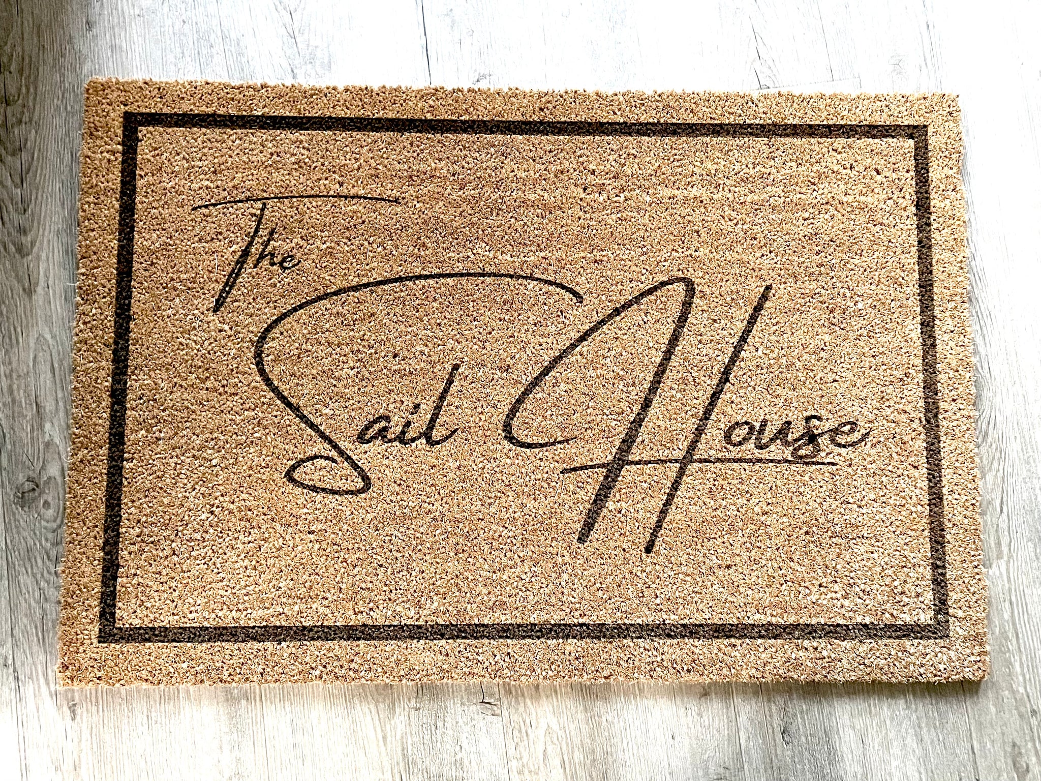 Branded door mats | Logo door mats - Laser Edge Designs - LaserEdge-Designs