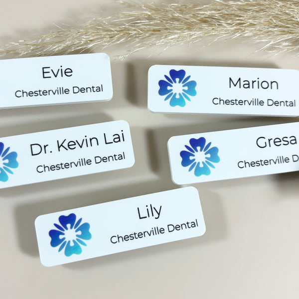 Branded name badge | name badge - Laser Edge Designs - LaserEdge-Designs