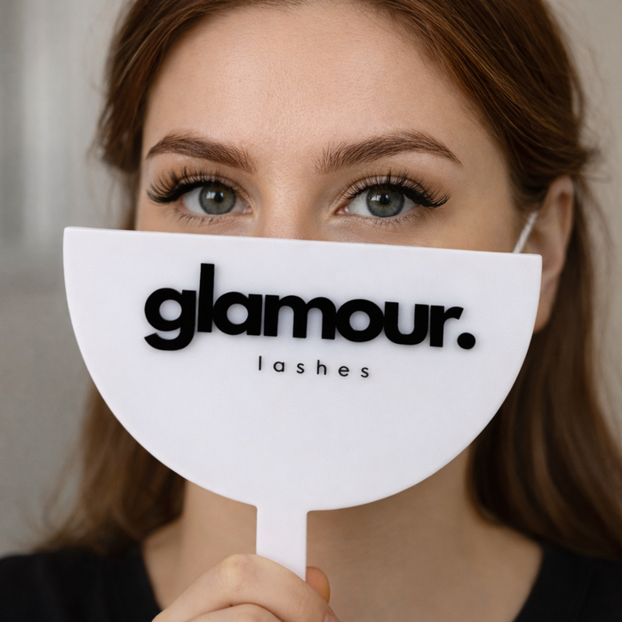 Branded 3D Face Shield | Custom Lash and Brow Artist Shields Australia