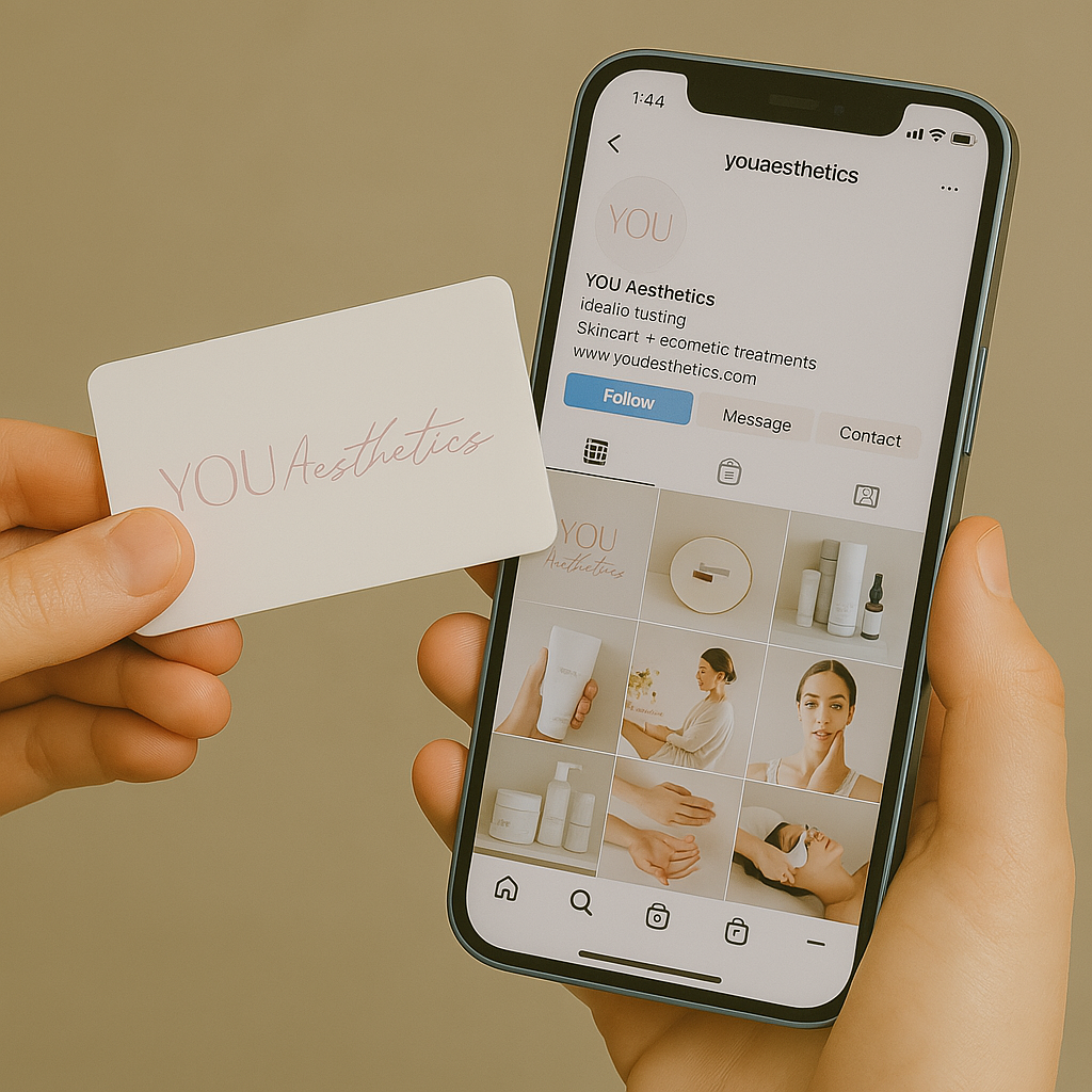 Custom NFC Business Cards Australia | Tap to Share Contact, Socials & Links