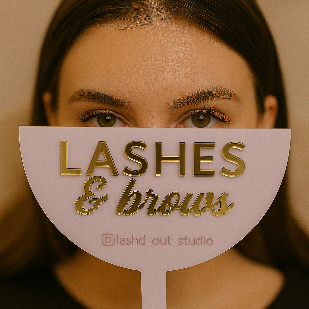 Branded 3D Face Shield | Custom Lash and Brow Artist Shields Australia