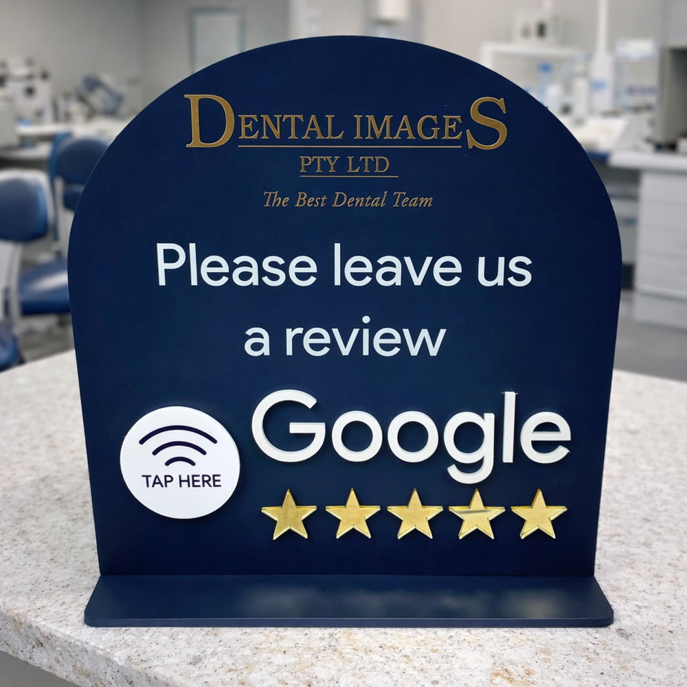 NFC Google Review Sign – Tap to Leave a Review Instantly