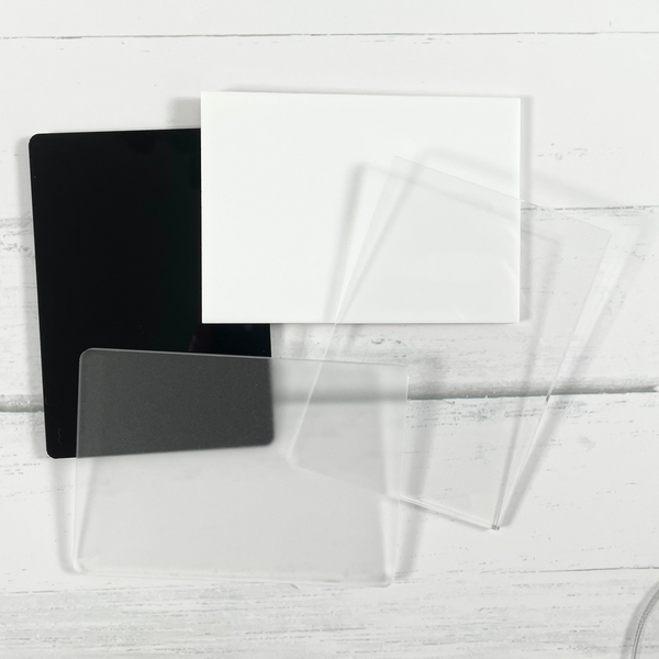 Standard rectangle blanks | acrylic blanks - Laser Edge Designs ...