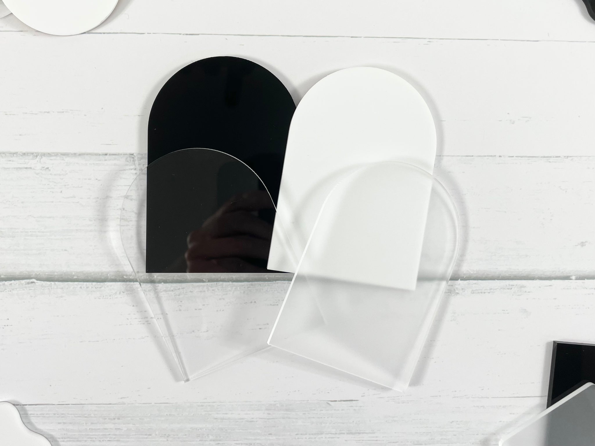 Standard arch blanks | acrylic blanks - Laser Edge Designs