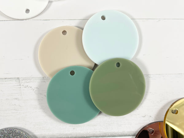 Coloured circle keyrings | keyring blanks - Laser Edge Designs ...