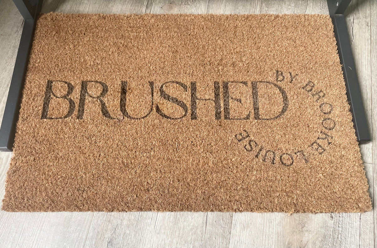 Branded door mats | Logo door mats - Laser Edge Designs - LaserEdge-Designs