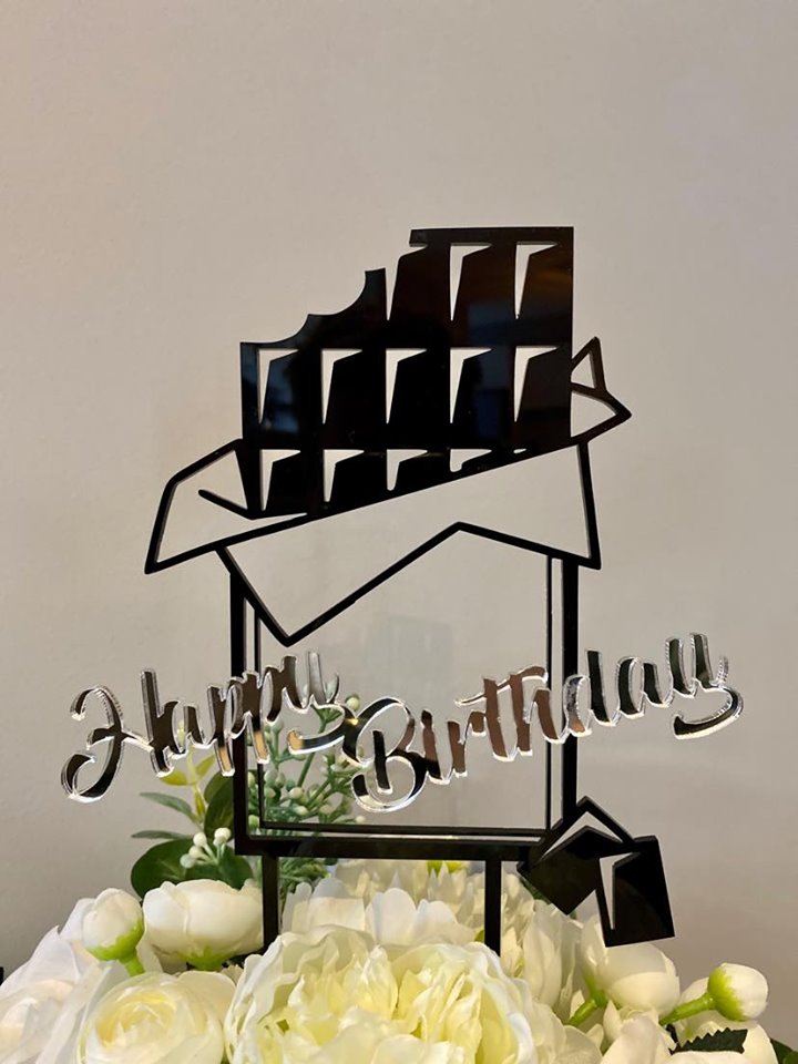 3D custom cake toppers | Cake toppers Melbourne - Laser Edge Designs ...