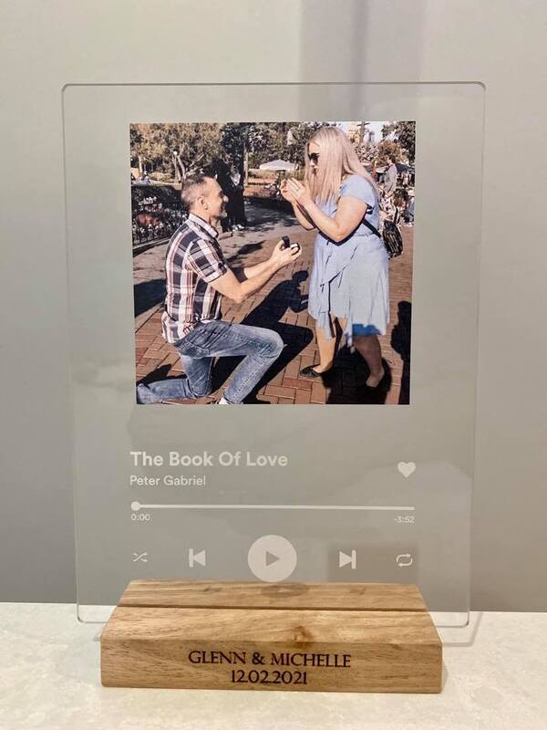 Spotify plaque | Spotify music code - Laser Edge Designs - LaserEdge ...