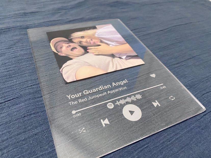 Spotify plaque | Spotify music code - Laser Edge Designs - LaserEdge ...