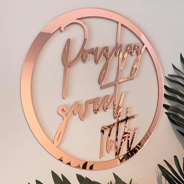 Event hoop signs - LaserEdge-Designs