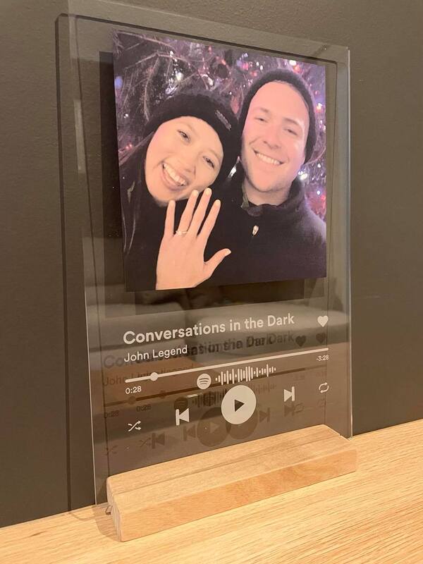 Spotify plaque | Spotify music code - Laser Edge Designs - LaserEdge ...