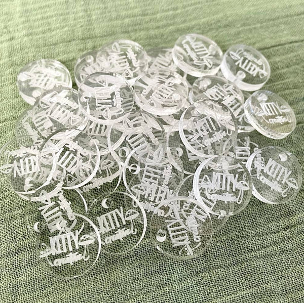 Acrylic product tags | Product tags Melbourne - Laser Edge Designs ...