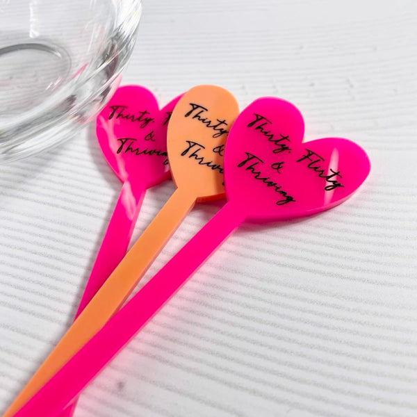 Drink stirrers - Custom drink stirrers - LaserEdge-Designs
