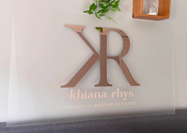 Rectangle business signs | Business signs Melbourne - Laser Edge ...