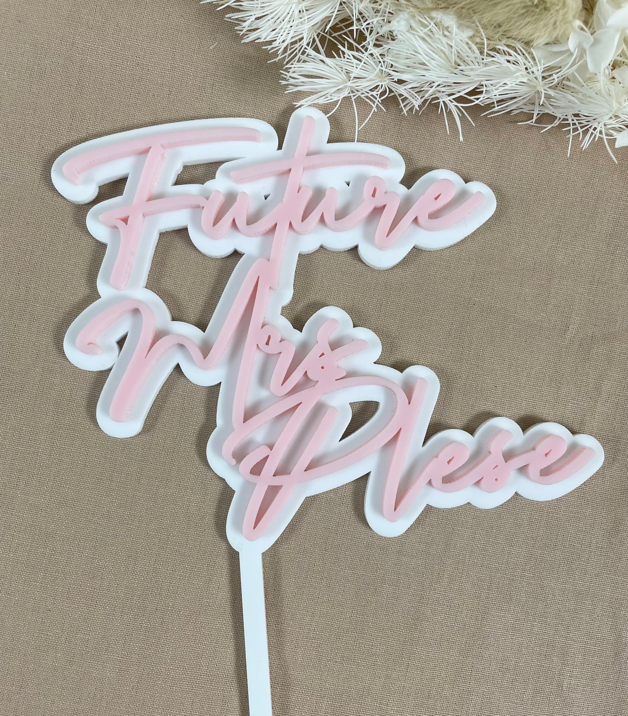 3D custom cake toppers | Cake toppers Melbourne - Laser Edge Designs ...