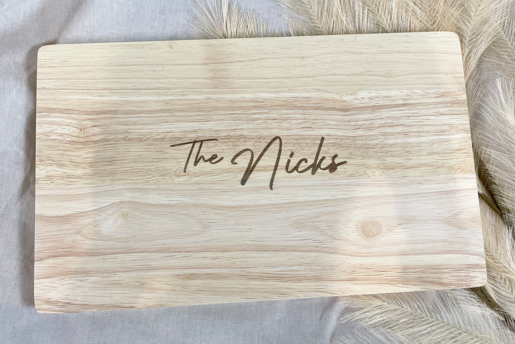 Personalised chopping board | Custom chopping board - Laser Edge ...