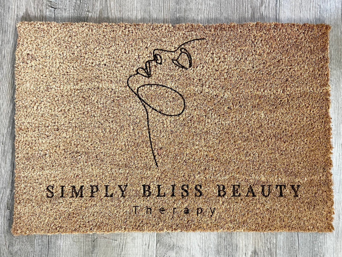 Branded door mats | Logo door mats - Laser Edge Designs - LaserEdge-Designs