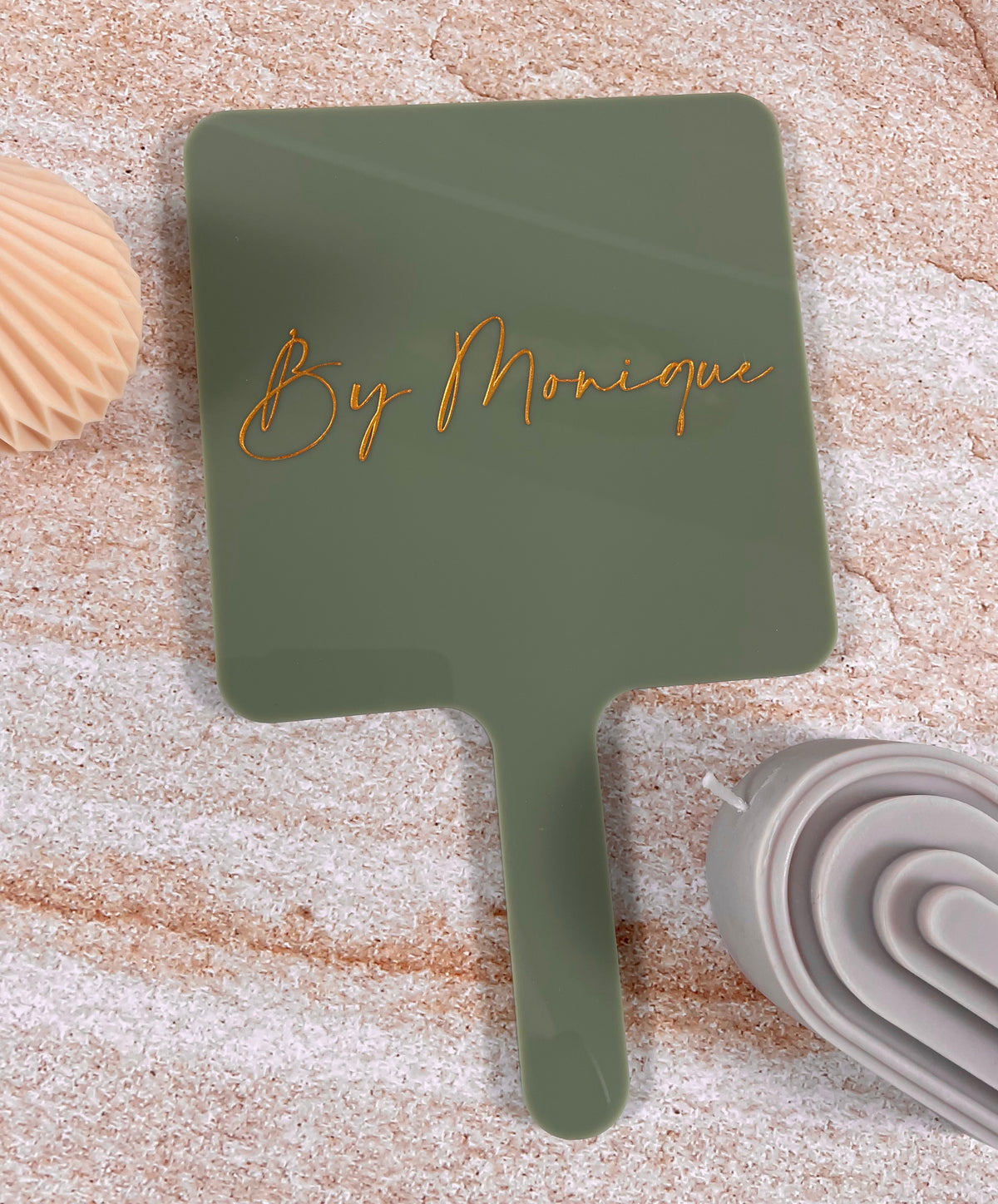 Branded handheld mirror | Branded mirror - Laser Edge Designs ...