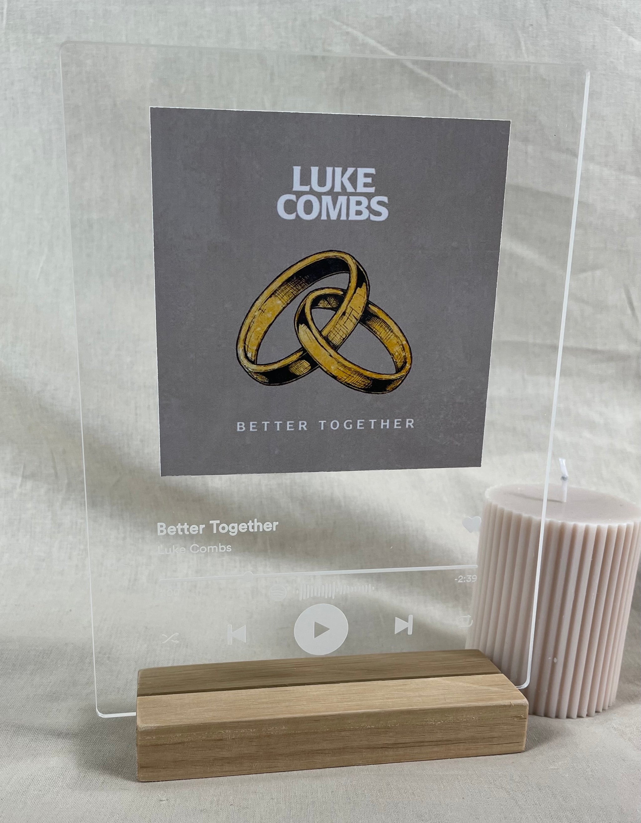 Spotify plaque | Spotify music code - Laser Edge Designs - LaserEdge ...