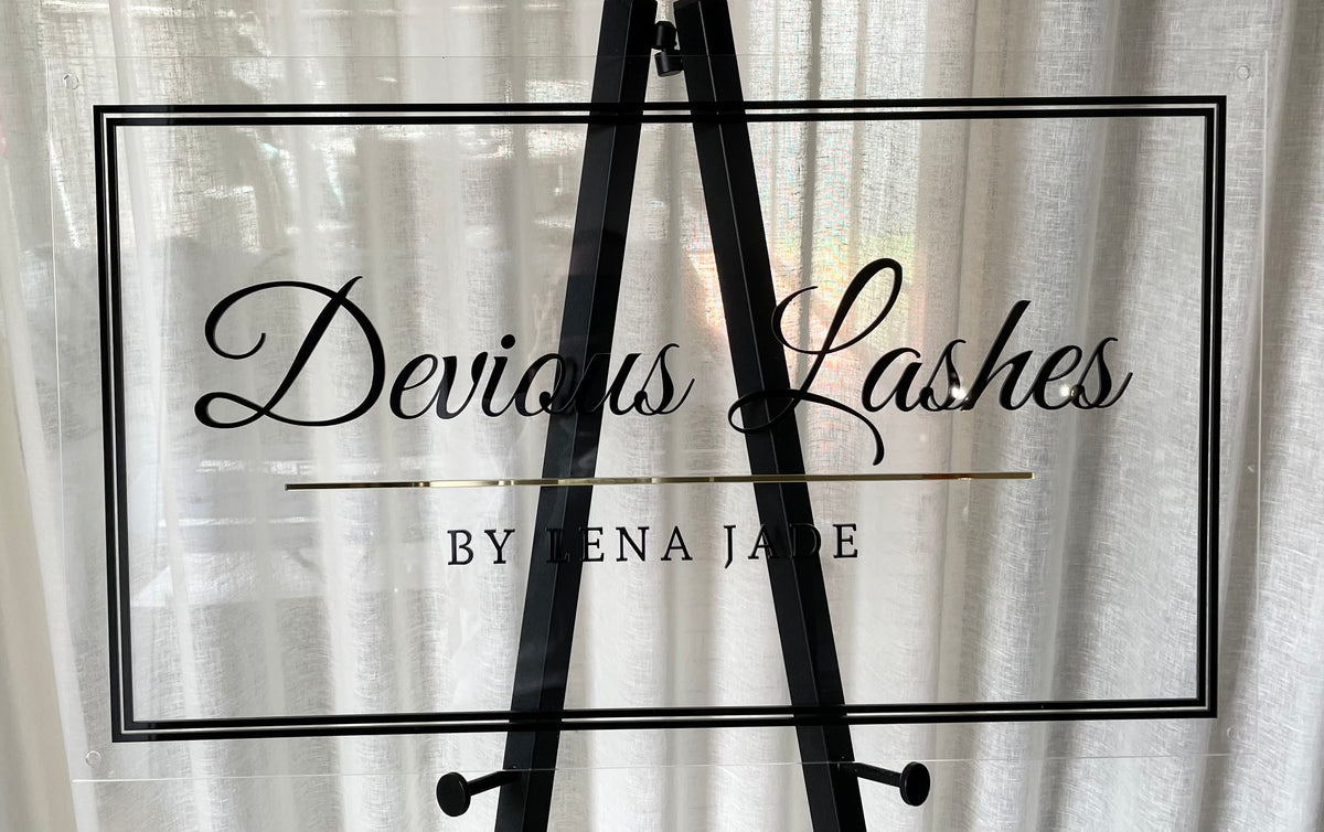 Rectangle business signs | Business signs Melbourne - Laser Edge ...