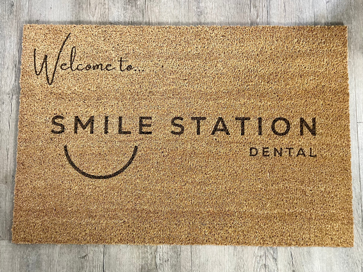 Branded door mats | Logo door mats - Laser Edge Designs - LaserEdge-Designs