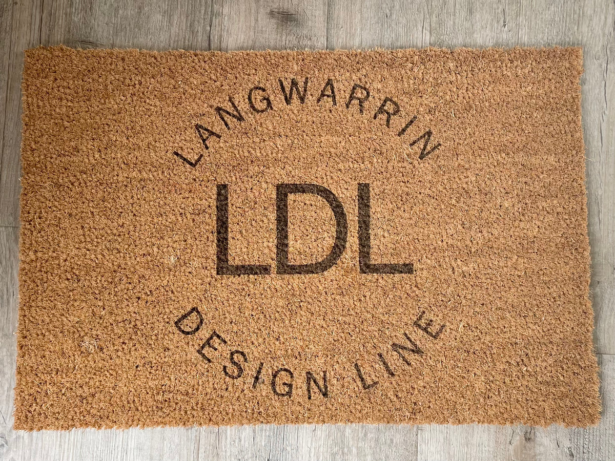 Branded door mats | Logo door mats - Laser Edge Designs - LaserEdge-Designs