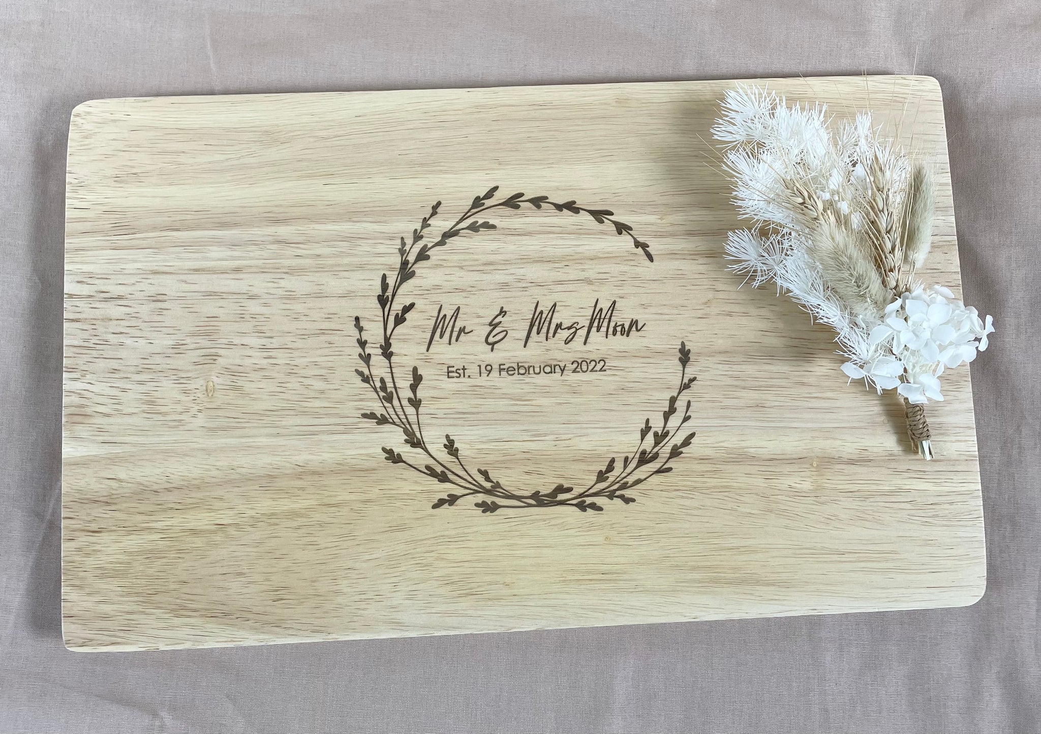 Personalised chopping board | Custom chopping board - Laser Edge ...