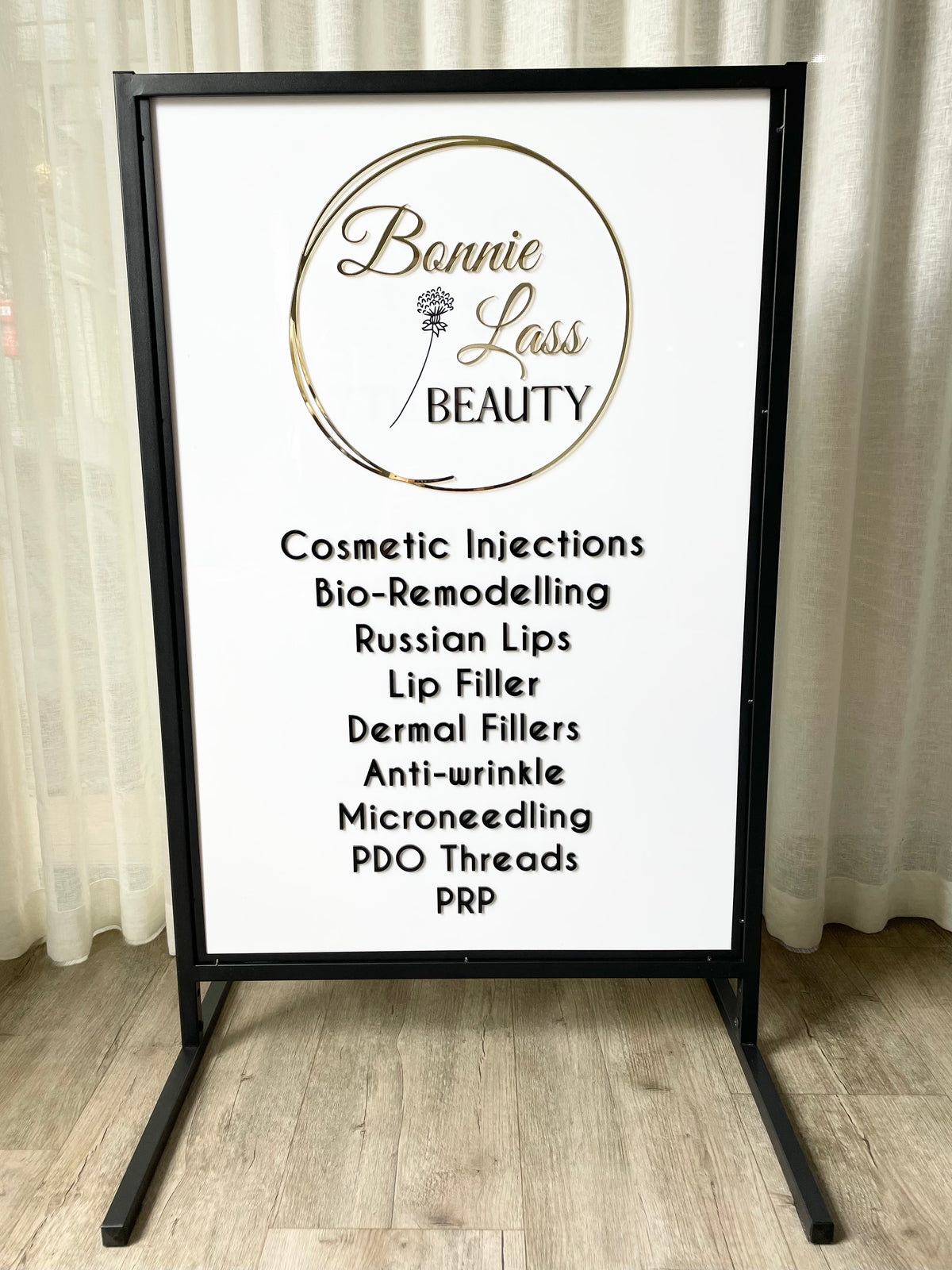 Advert stands | Outdoor stands - Laser Edge Designs - LaserEdge-Designs