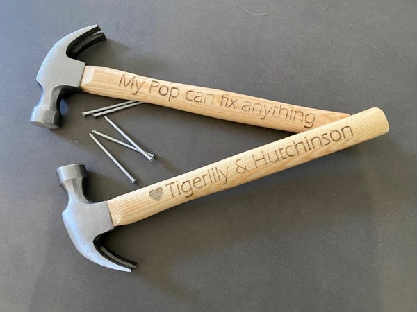 Personalised hammers | Engraved hammer - Laser Edge Designs - LaserEdge ...