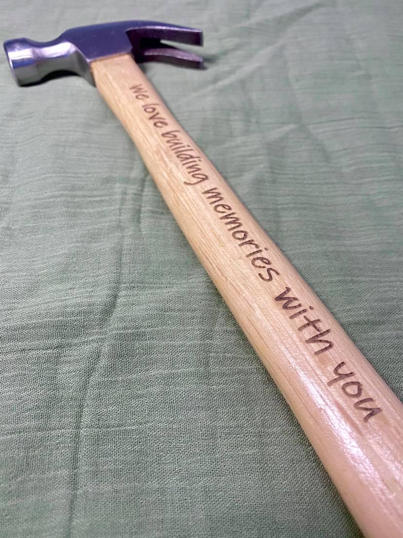 Personalised hammers | Engraved hammer - Laser Edge Designs - LaserEdge ...