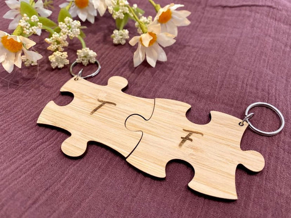 Valentines keyring | Puzzle keyring - Laser Edge Designs - LaserEdge ...