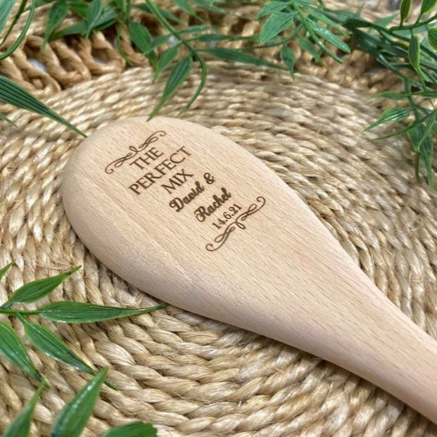 Engraved wooden spoon | Personalised spoon - Laser Edge Designs ...
